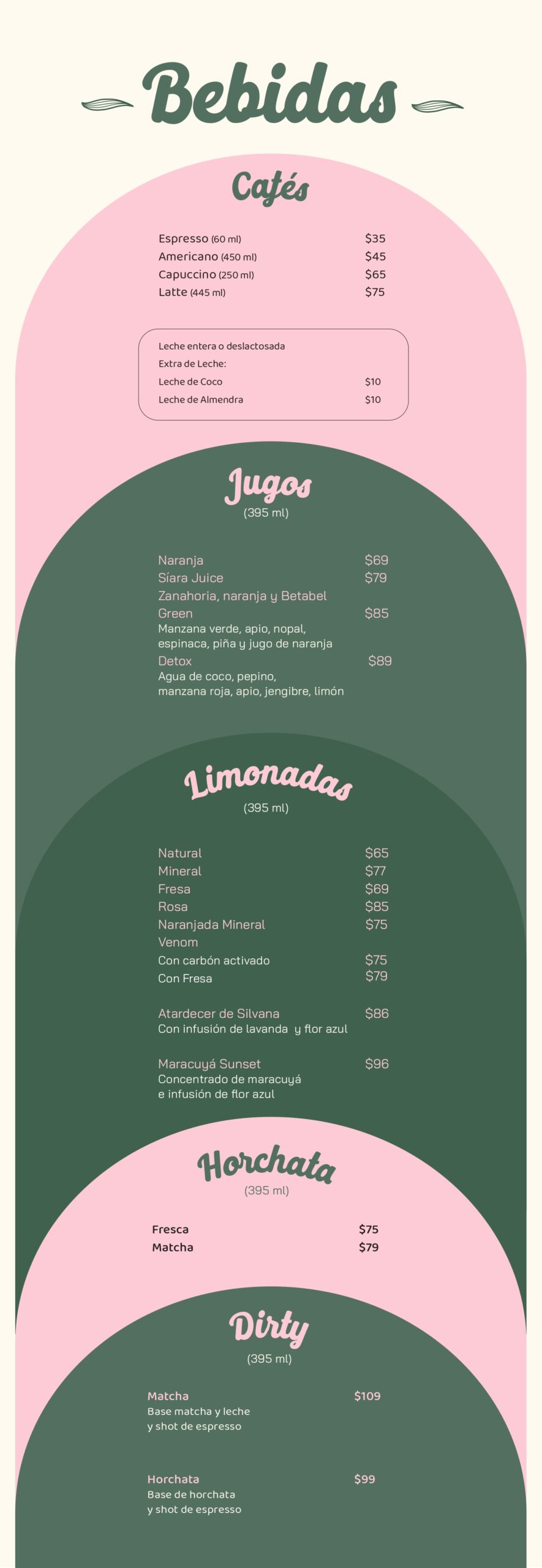 Bebidas Digital - Rosa Matcha